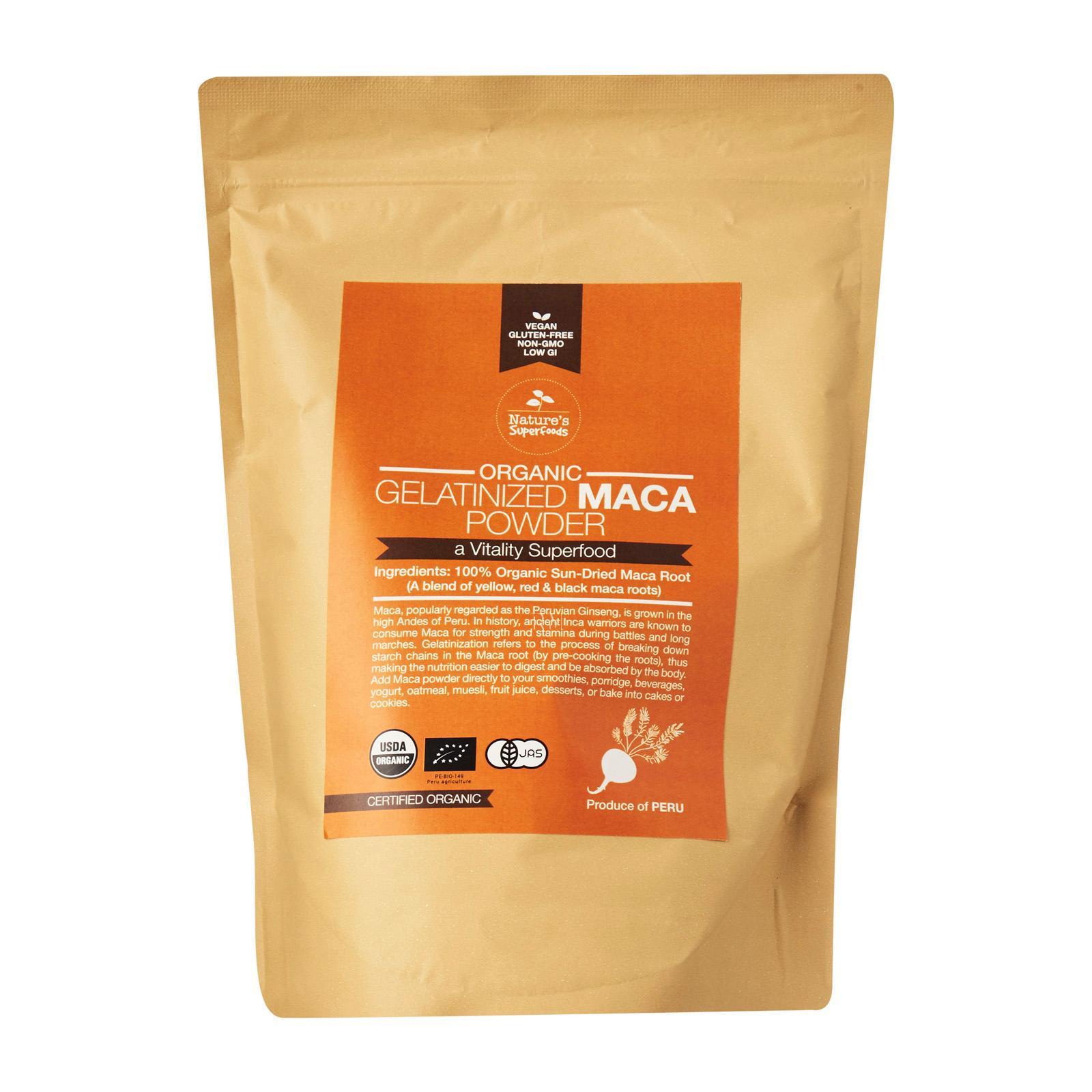 Gelatinized Maca Powder Nutrition Facts | Besto Blog