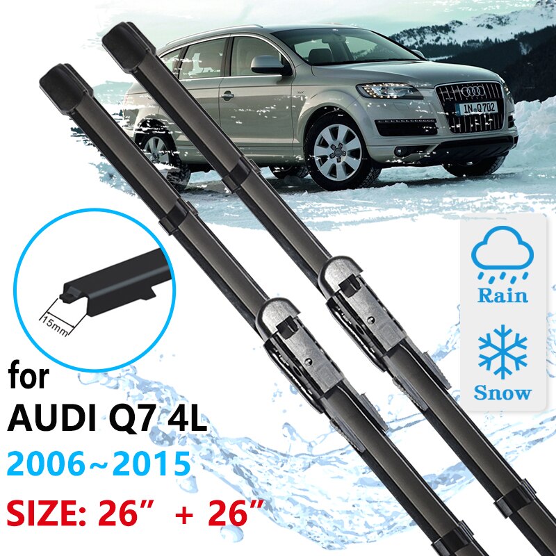 NEW AUDI Q7 4L 2006 - 2015 REAR WINDSCREEN WIPER ARM AND 330MM BLADE ...