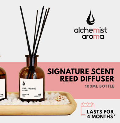 Alchemist Aroma Signature Scent Reed Diffuser 10 Hotel Inspired Scents