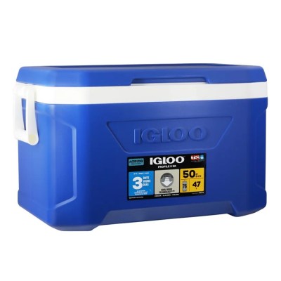 IGLOO Ice Box Profile II 50 Quarts (45 Ltr) Blue