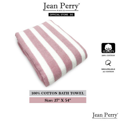 Jean Perry Tokyo Stripe Cotton Bath Towel / Towel / Bathroom Towel ...