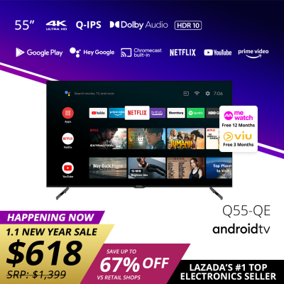 PRISM+ Q55 Quantum Edition | 4K Android TV | 55 inch | Quantum Colors ...