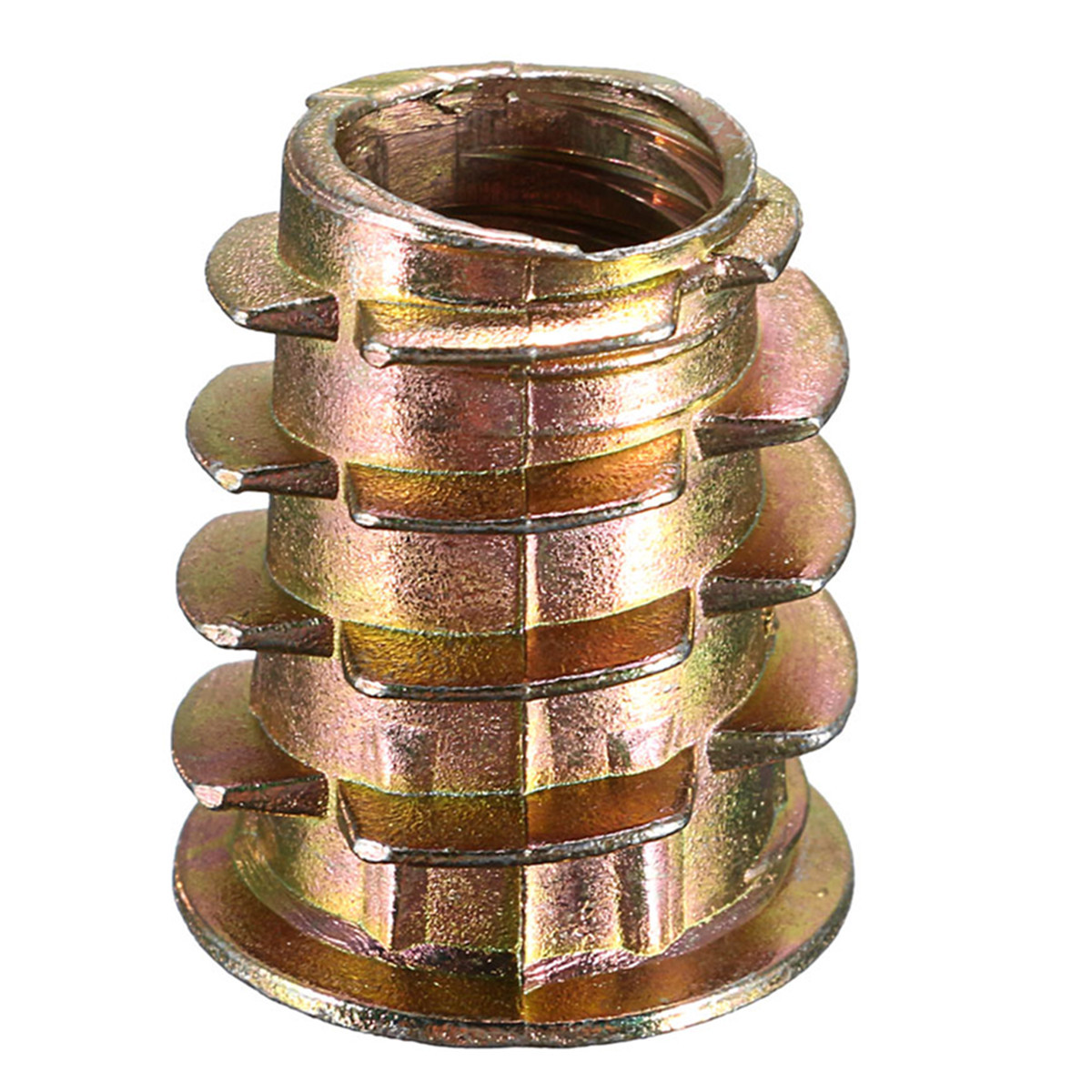 New 10x M4/5/6/8/10 Type D Hex Drive Screw In Threaded Insert Bushings ...